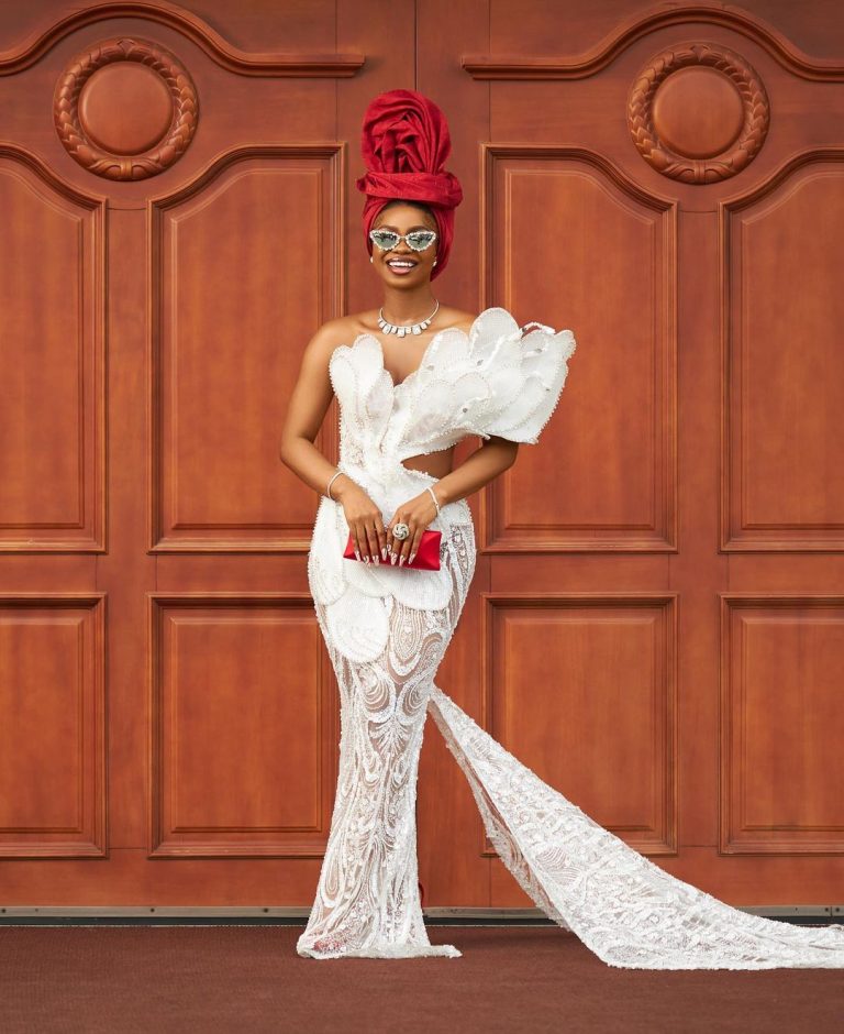 Priscilla Ajoke Ojo Wears Her Most Ethereal Look Yet - LEURR Nigeria