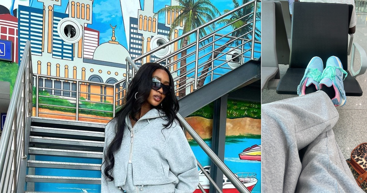 Ariana A.D. (Adanma Omah) Is a Fan of Comfy Dad Sneakers - LEURR Nigeria