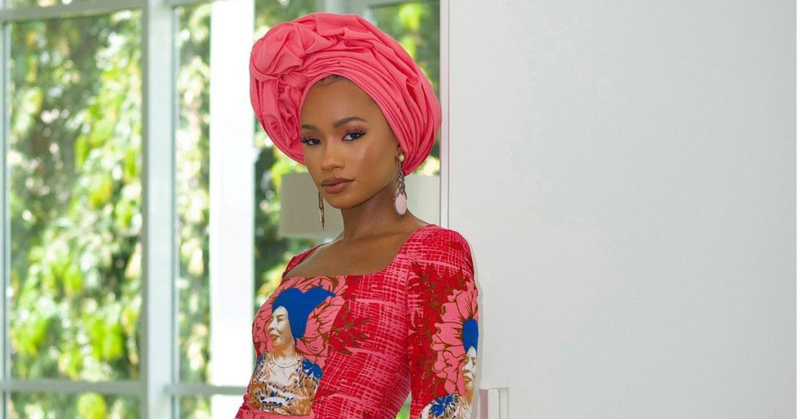 Temi Otedola Takes On The Barbie-esque Ankara Look - LEURR Nigeria