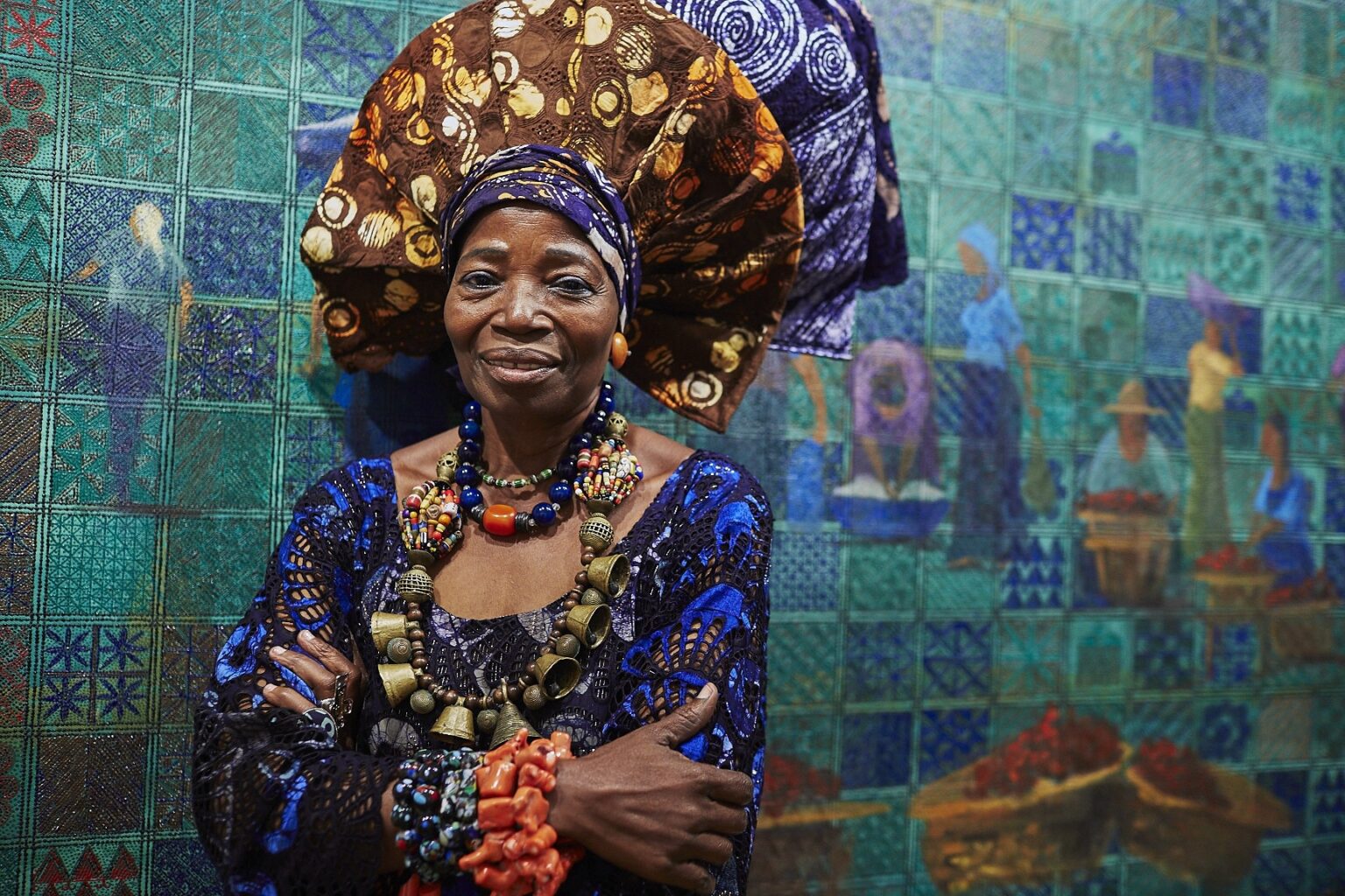 What is Adire? The Textile Art Made By the Yoruba Women of Nigeria - leurr