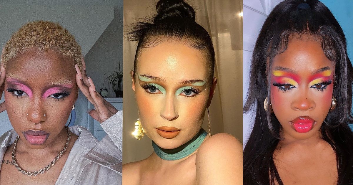Makeup Influencers Can't Get Enough of the Reverse Cut Crease Trend - leurr