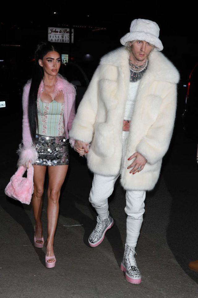 Megan Fox Dresses Up for a Date Night with Machine Gun Kelly in a ...