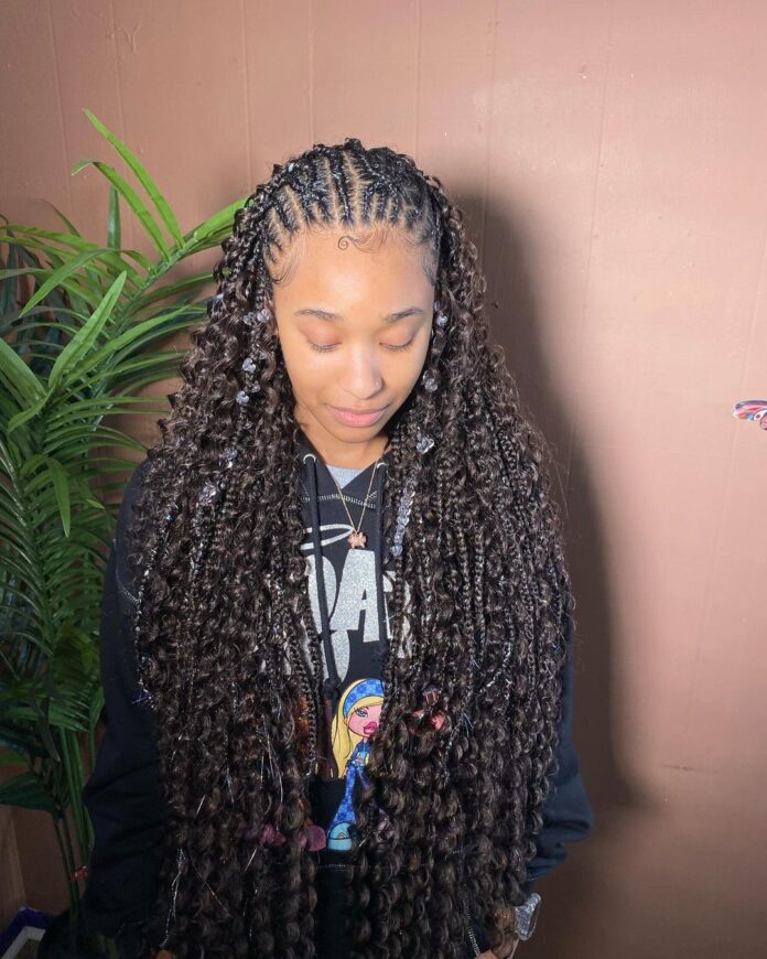 Raindrop Braids Are The Perfect Box Braid Upgrade For Summer - leurr