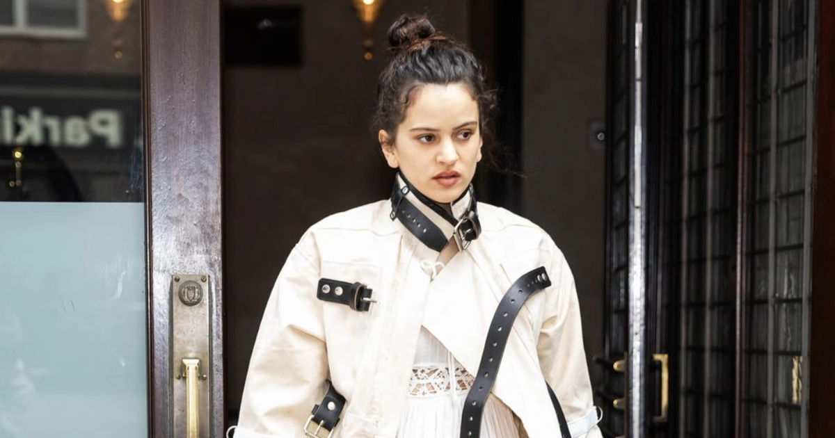 Rosalía Nails the Perfect Blend of Motorcycle Style and Frilly ...